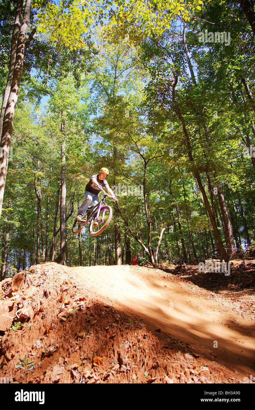 Leaping on the bike hi-res stock photography and images - Alamy