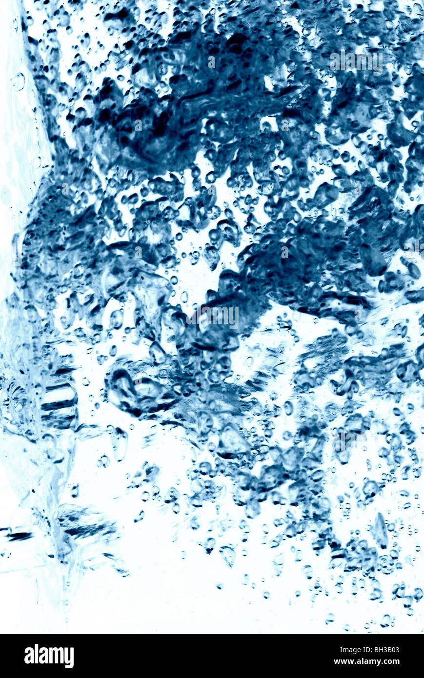 The abstract water splash background Stock Photo - Alamy