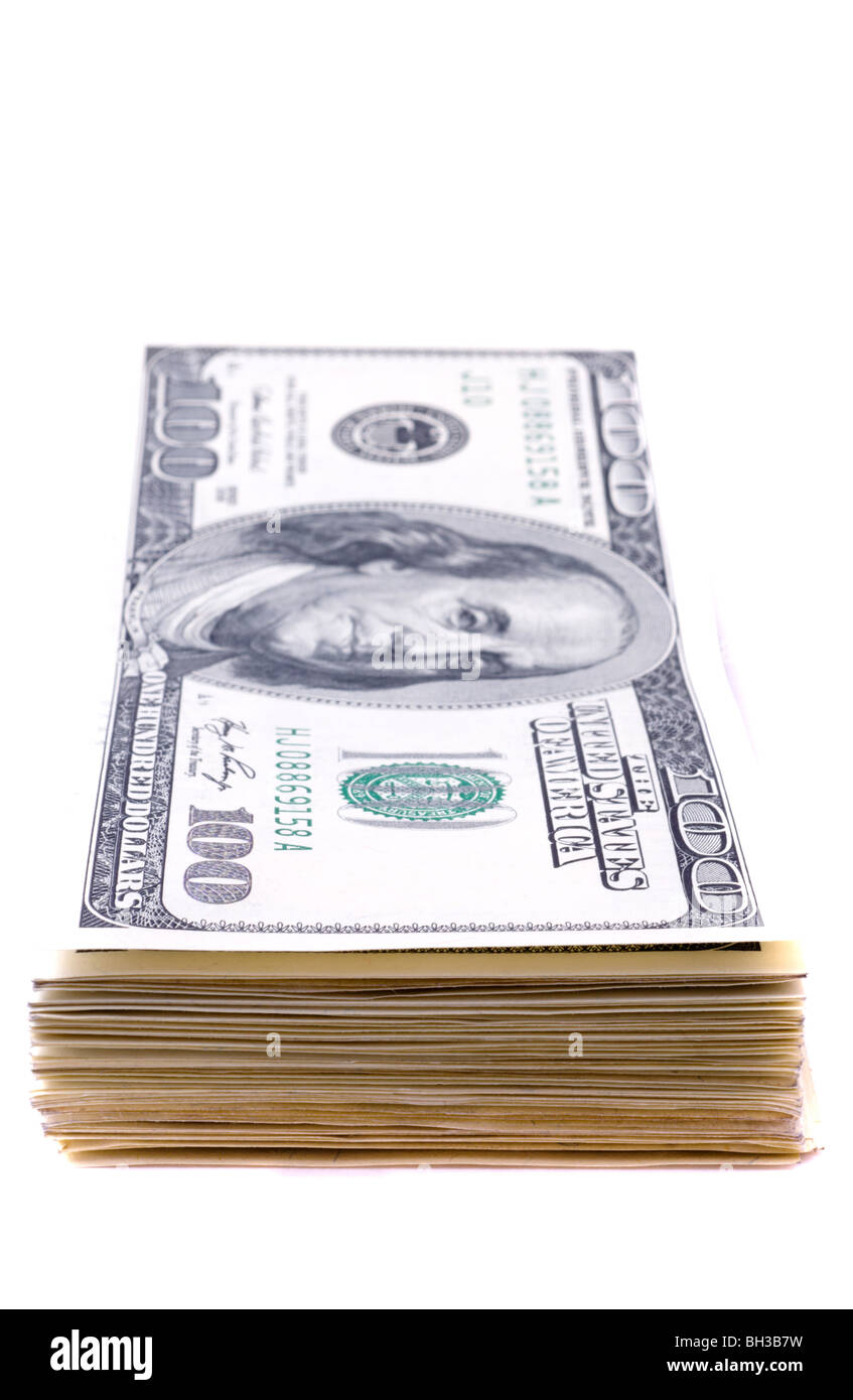 Banknotes of dollar/ business finance Stock Photo - Alamy
