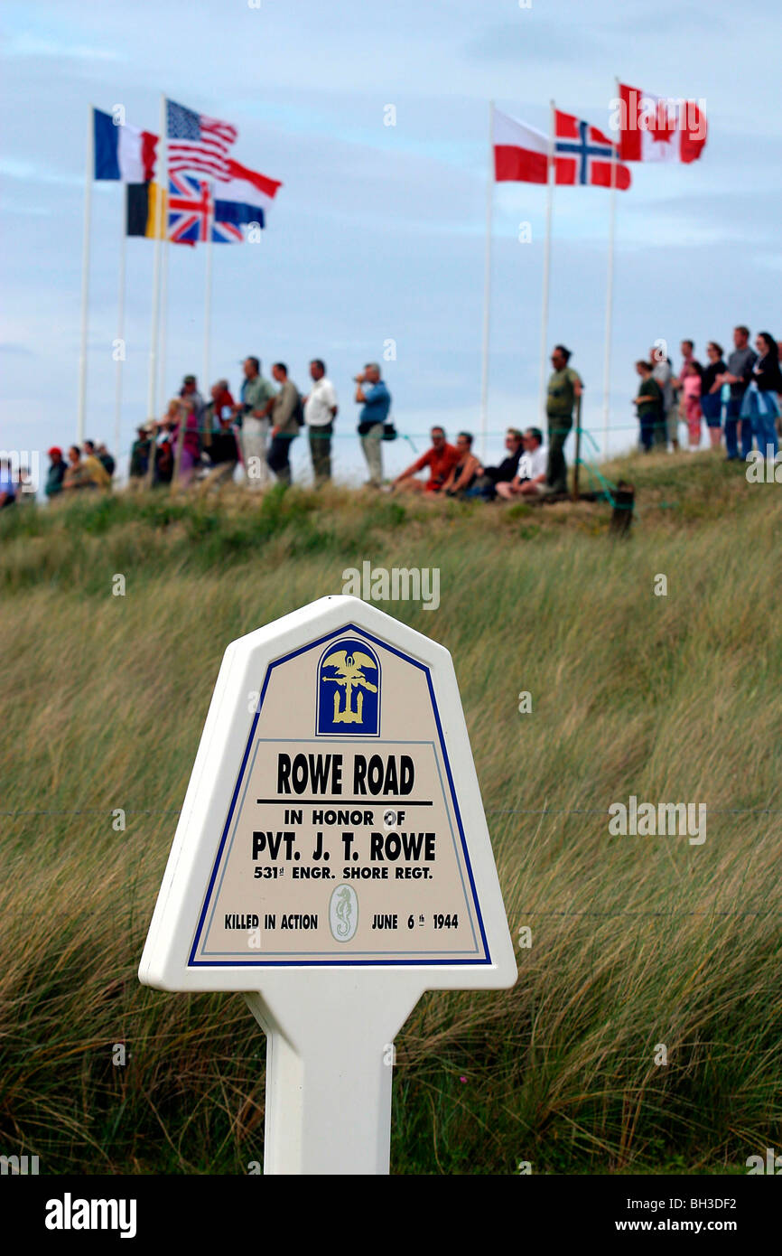 D day commemoration on the landing beaches of normandy hi-res stock photography and images - Alamy