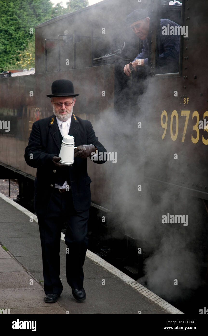 station master, loughborough station, great central railway ...