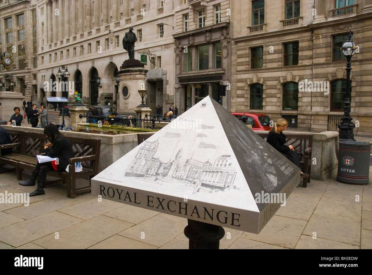 Square mile city of london map hi-res stock photography and images - Alamy