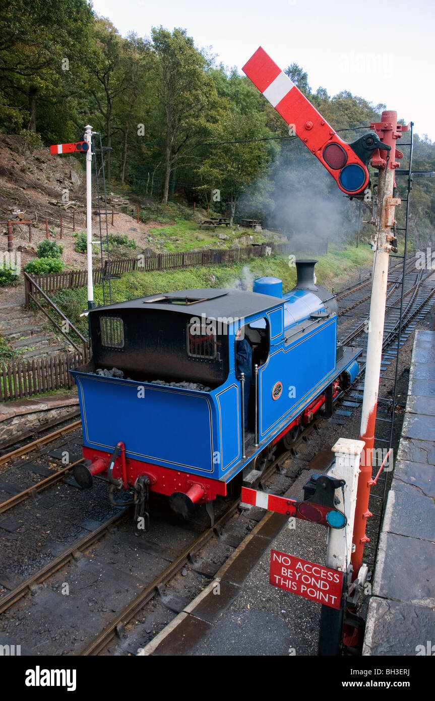 steam engine,lakeside and haverthwaite railway,cumbria Stock Photo - Alamy