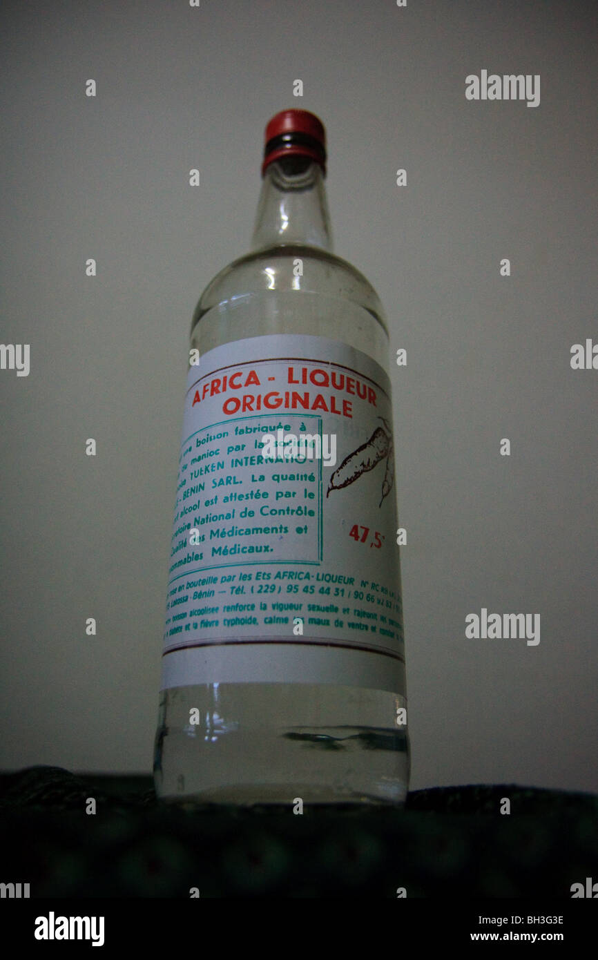 Africa Benin Drinks Food Ouidah Stock Photo - Alamy