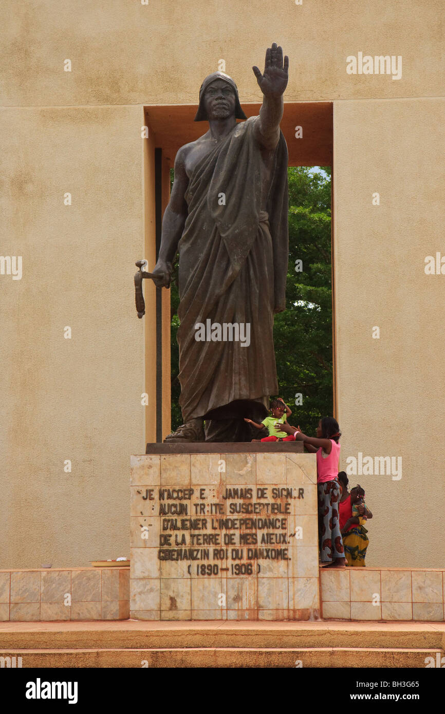 Abomey Africa Benin King Gbehanzin King Behanzin Stock Photo - Alamy