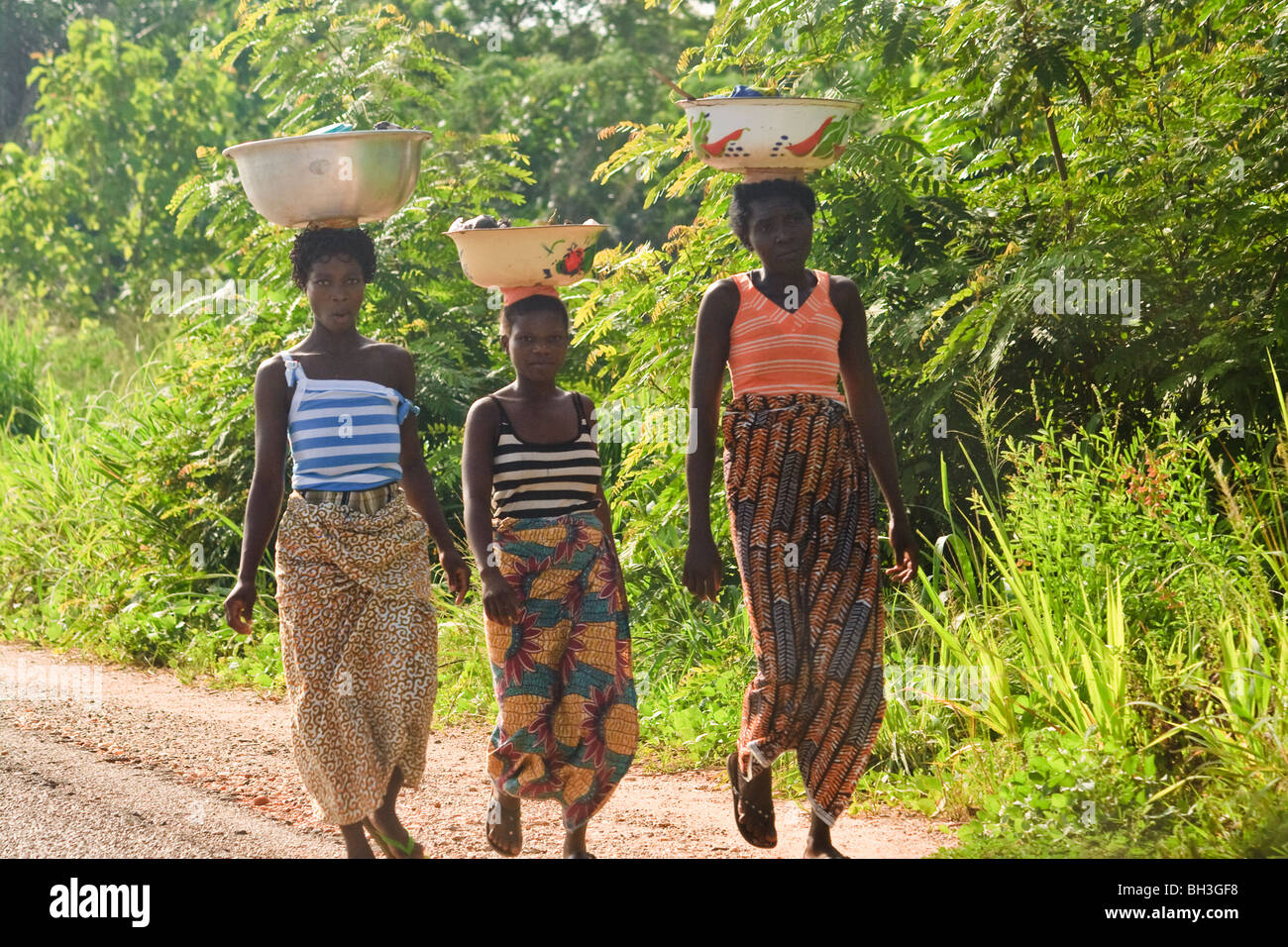 Abomey Ketou Africa Benin Farmers Street Women Stock Photo - Alamy