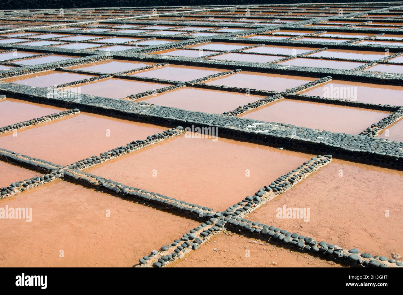 salt pan pans saltpan saltpans evaporation of sea water to leave salt ...