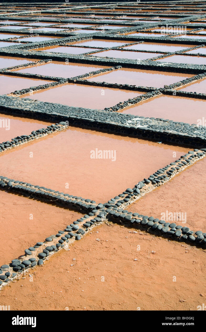 salt pan pans saltpan saltpans evaporation of sea water to leave salt ...