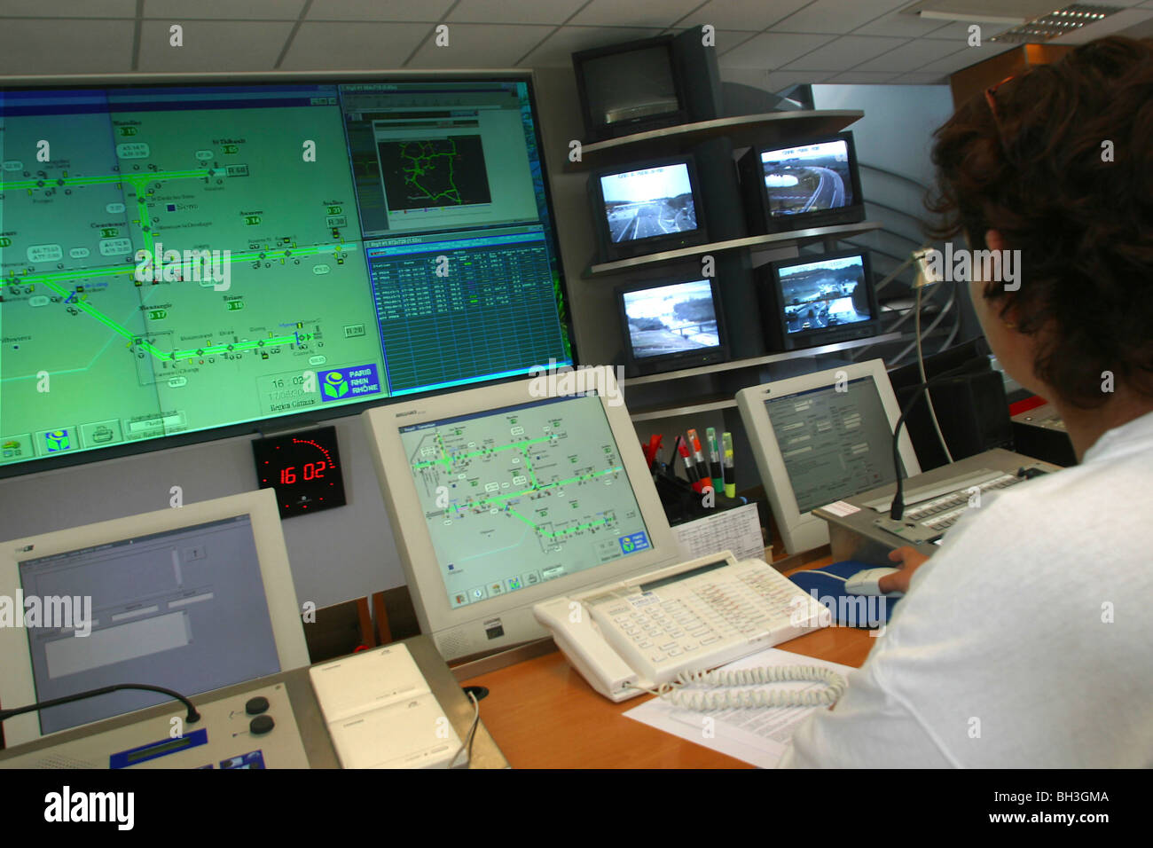 Traffic control center hi-res stock photography and images - Alamy