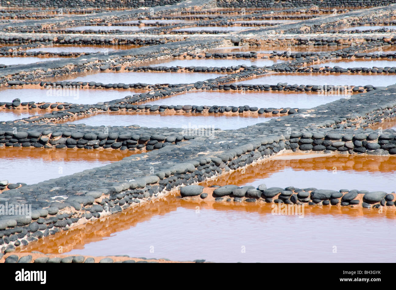 salt pan pans saltpan saltpans evaporation of sea water to leave salt ...