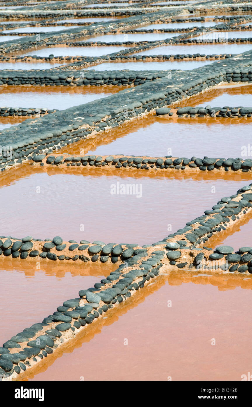 salt pan pans saltpan saltpans evaporation of sea water to leave salt ...