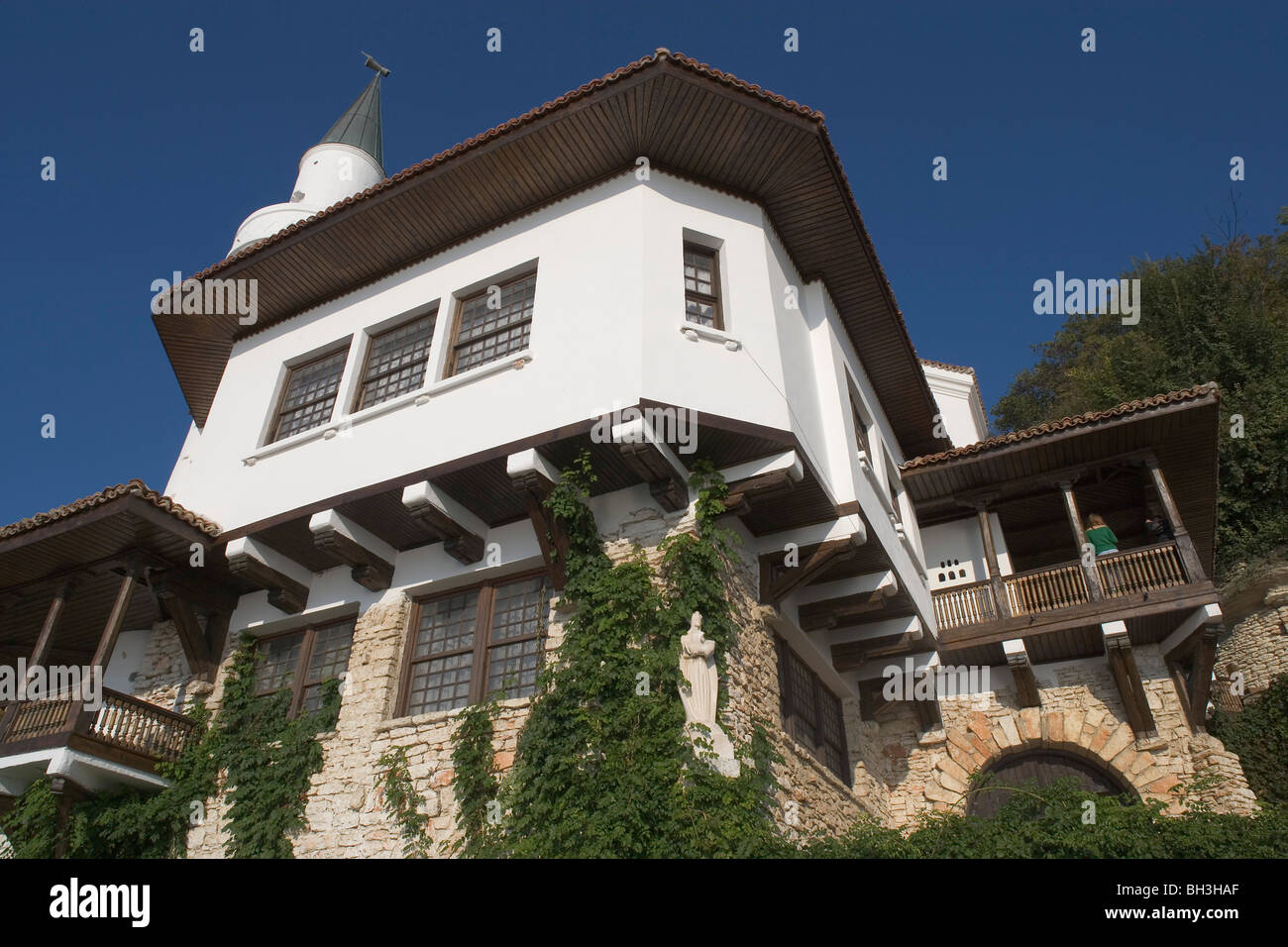 Bulgaria,Black Sea Coast,Baltchik,Queen Maria of Romania Palace Stock ...