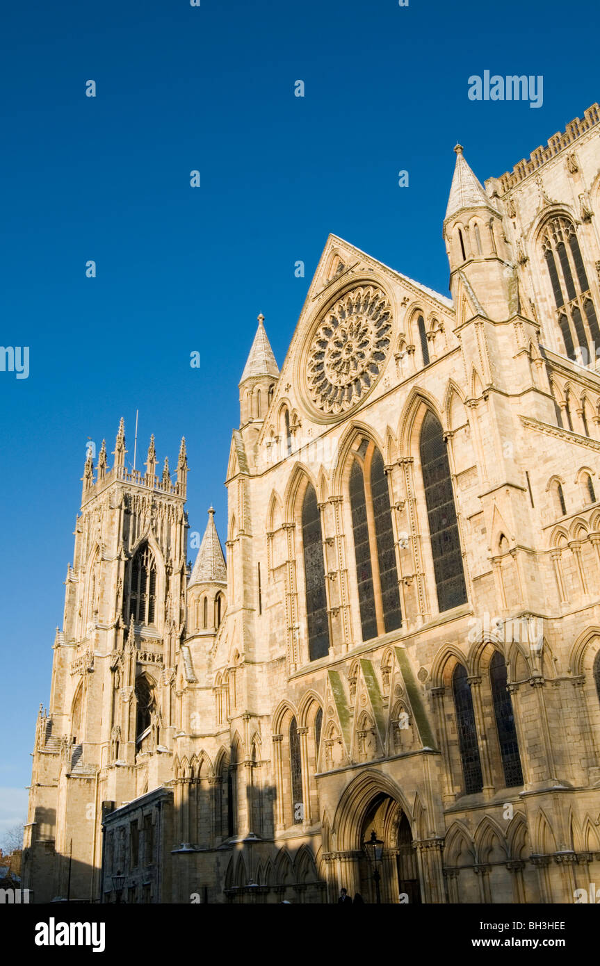 york minister city church cathedral church grand large big stone ...