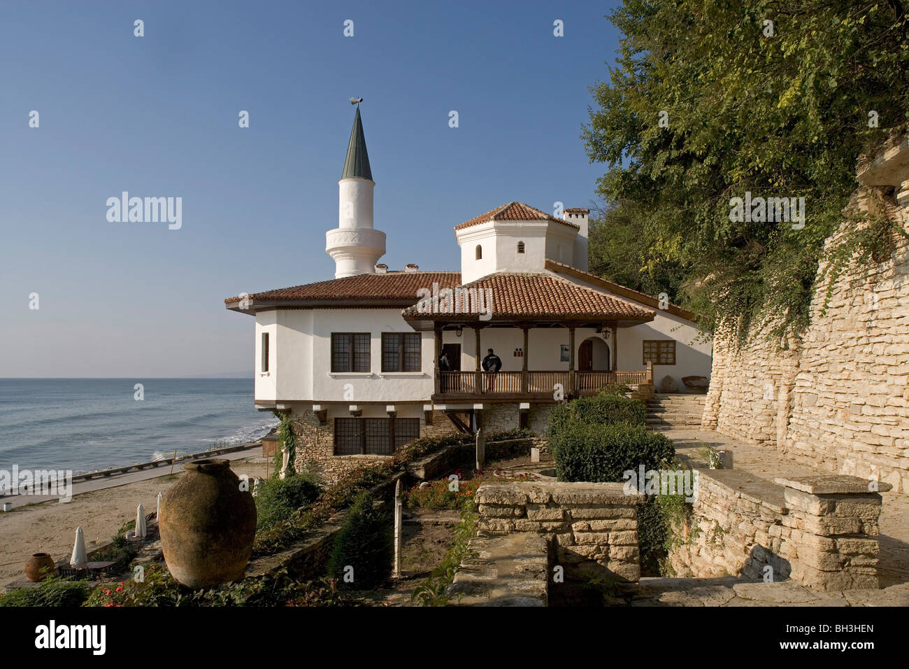 Bulgaria,Black Sea Coast,Baltchik,Queen Maria of Romania Palace Stock ...