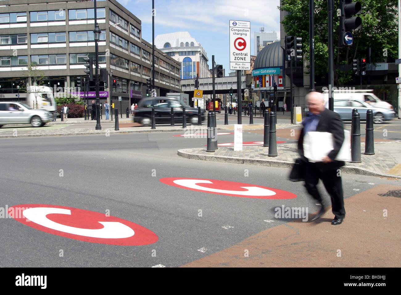 Congestion charge logo hi-res stock photography and images - Alamy