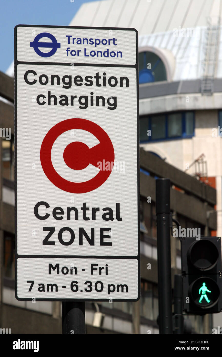 Congestion charge logo hi-res stock photography and images - Alamy