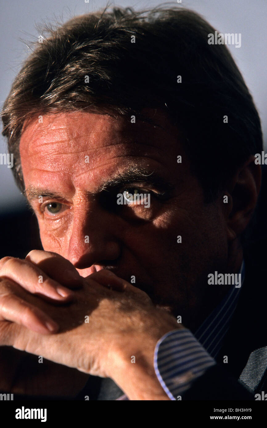 BERNARD KOUCHNER, MINISTER OF FOREIGN AND EUROPEAN AFFAIRS Stock Photo ...