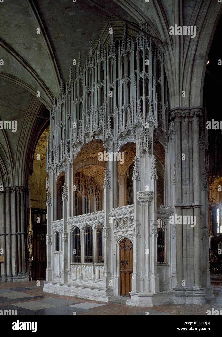 Winchester Cathedral, Hampshire. Fifteenth century Chantry Chapel of ...