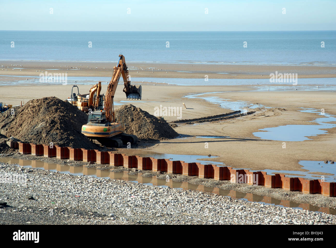 Coastal Defence, Construction High Resolution Stock Photography and ...