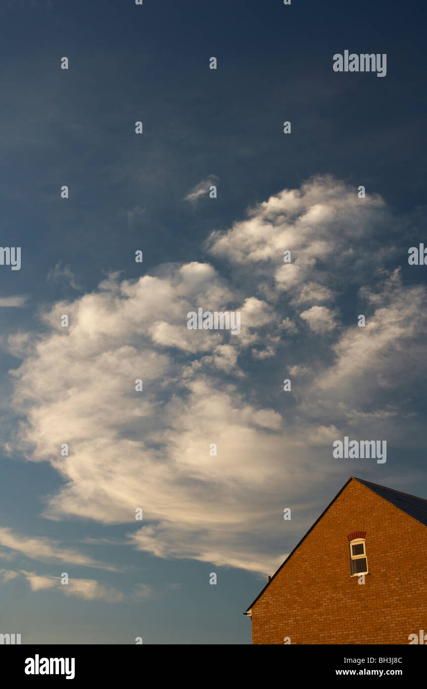 house and sky Stock Photo - Alamy