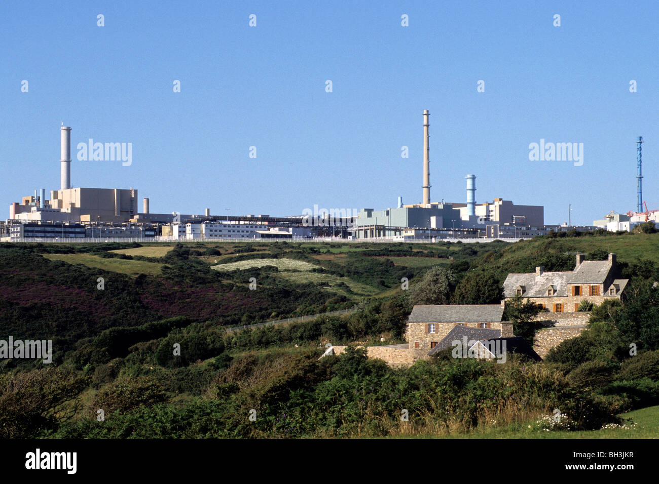 NUCLEAR WASTE REPROCESSING PLANT OF LA HAGUE, SOCIETE COGEMA, MANCHE ...