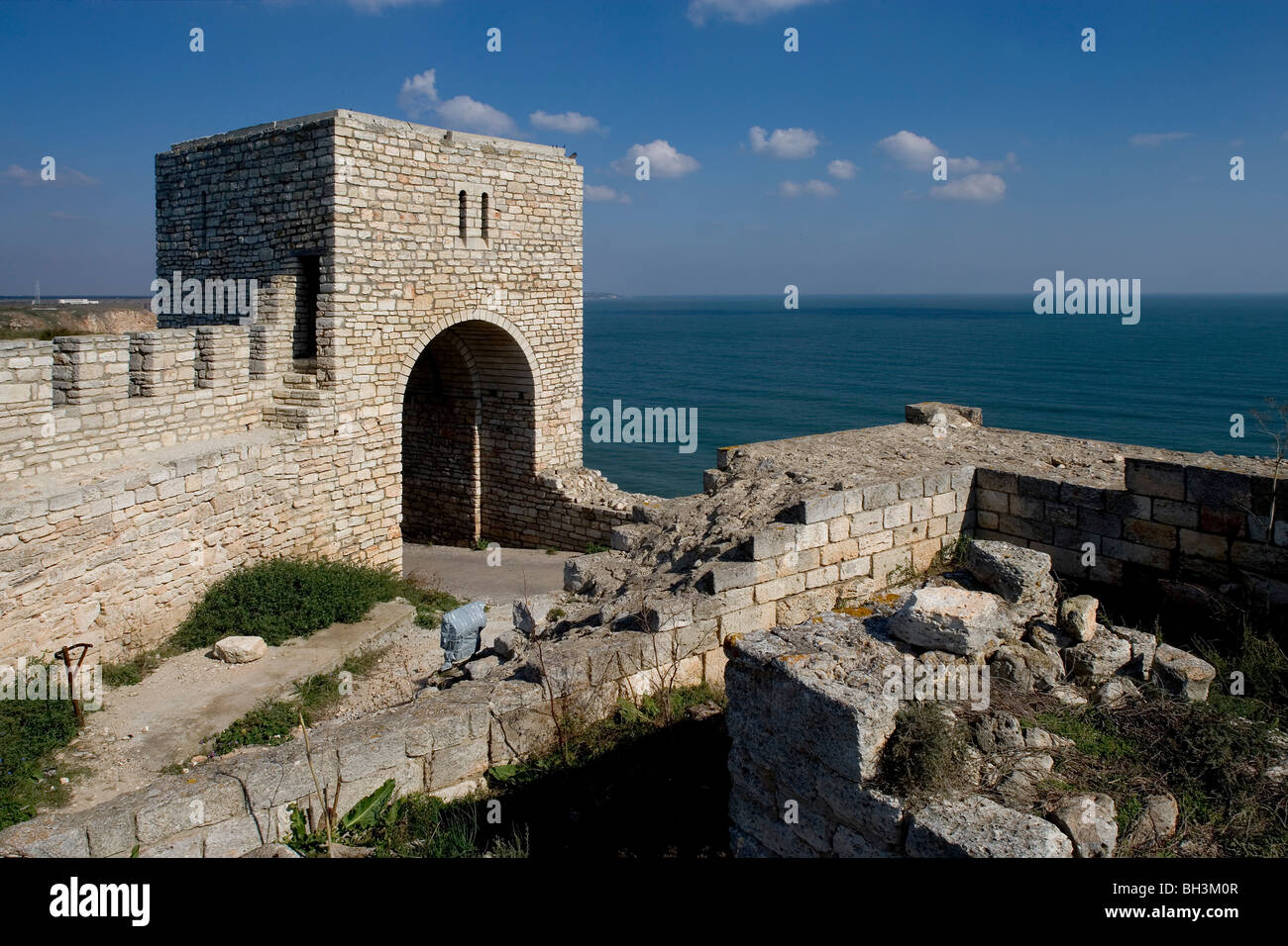 Bulgaria,Black Sea Coast,Kaliakra Cape,Citadel,8th century Stock Photo ...