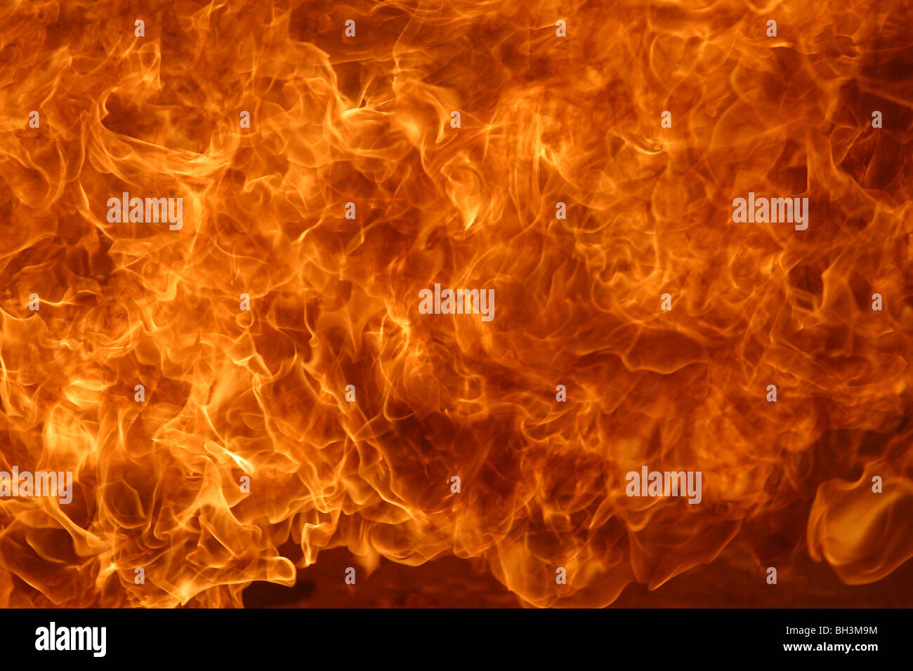 FLAMES FROM A HYDROCARBON FIRE Stock Photo - Alamy