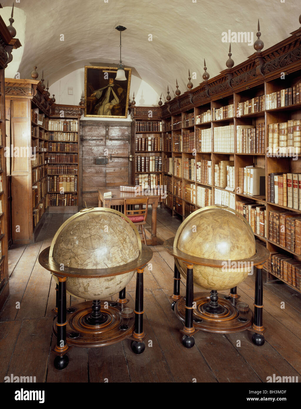 Winchester Cathedral, Hampshire. The Library , housing the books George ...
