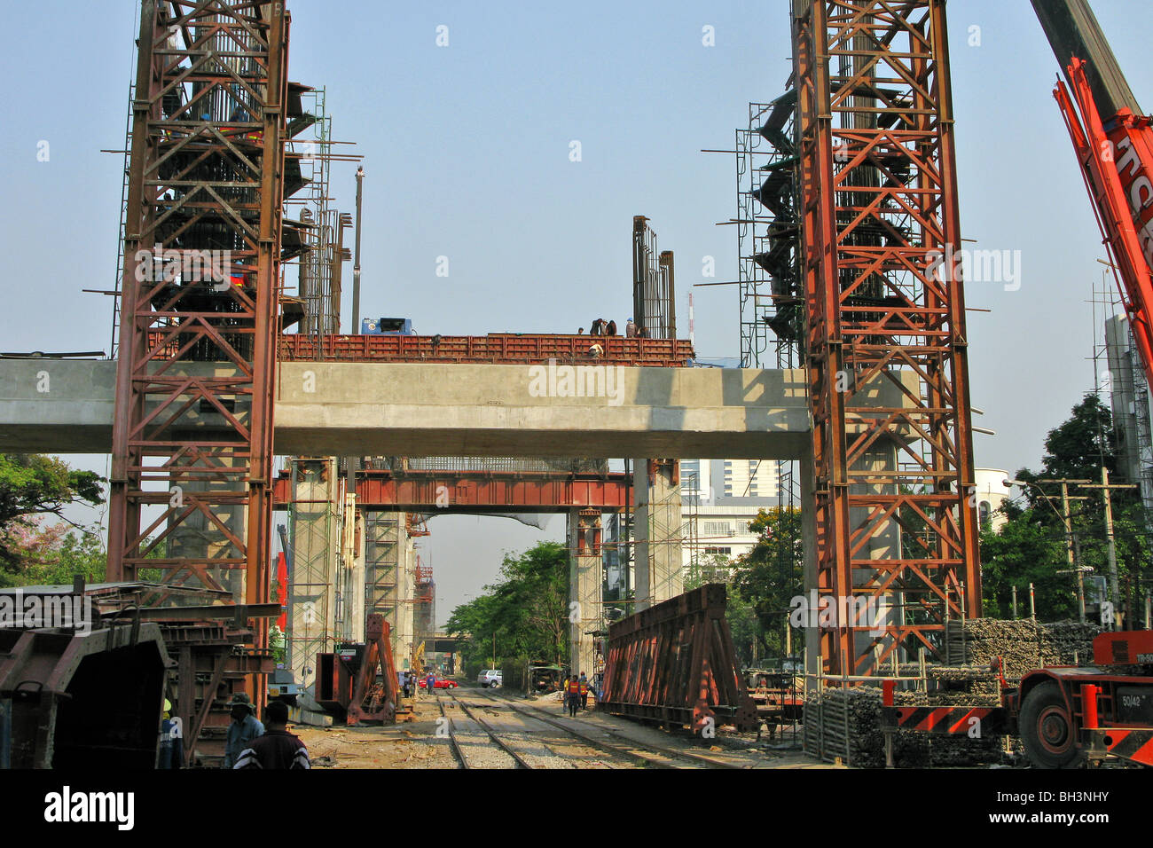 Railway worksite hi-res stock photography and images - Alamy