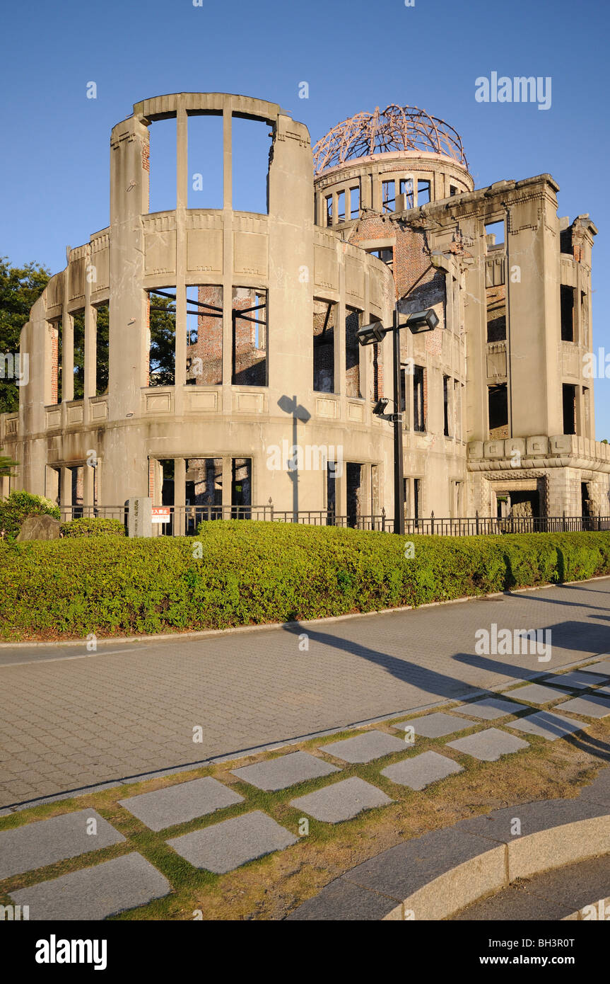 Genbaku Domu (Hiroshima Peace Memorial, aka the Atomic Bomb Dome or A-Bomb Dome). Hiroshima ...