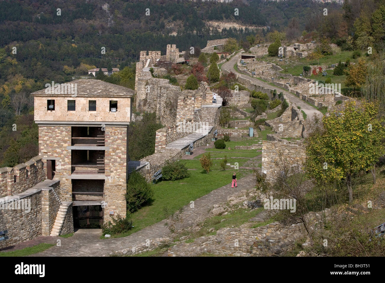Bulgaria,Veliko Tarnovo,Tsarevets Fortress Stock Photo - Alamy