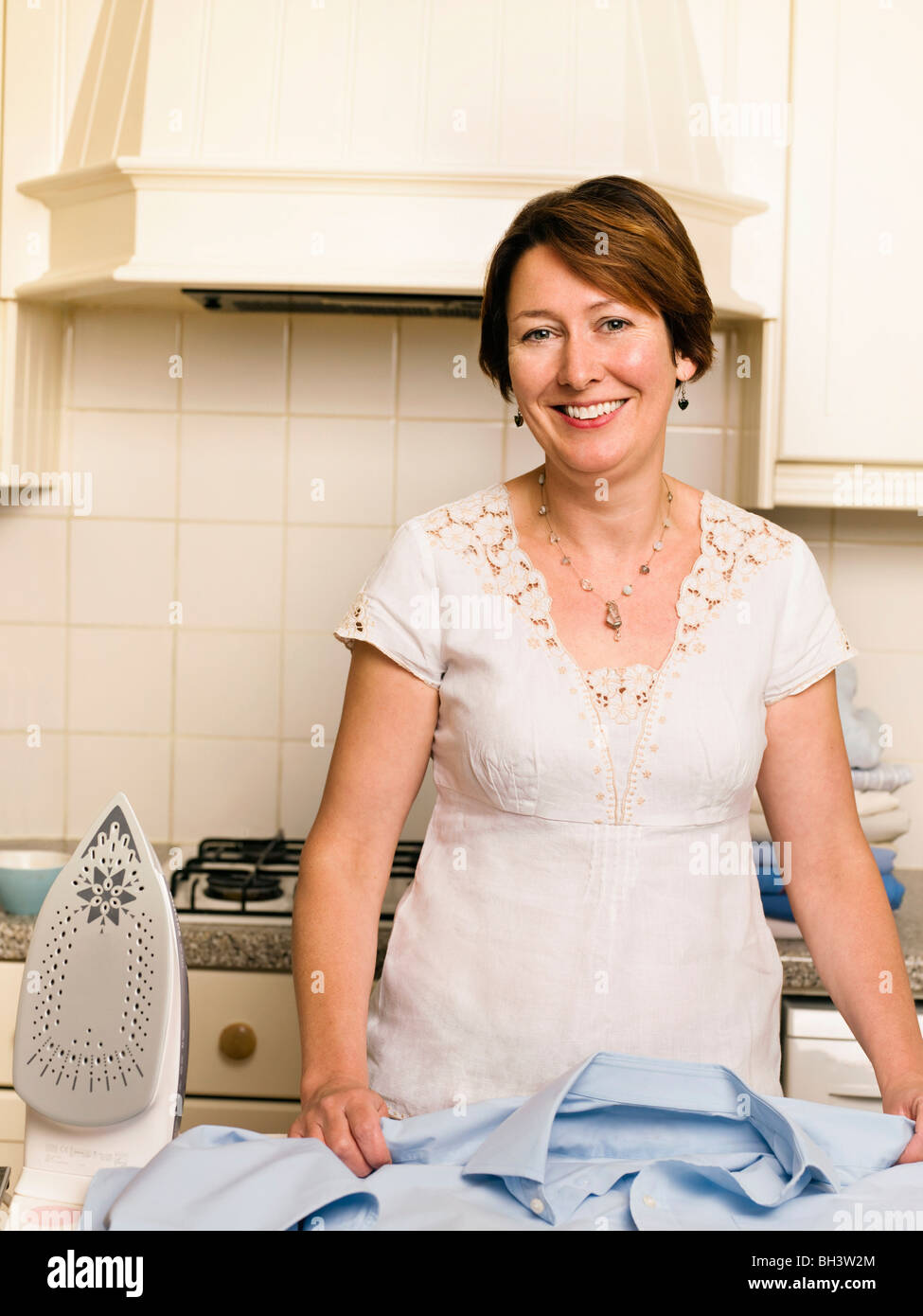 Ironing service hi-res stock photography and images - Alamy