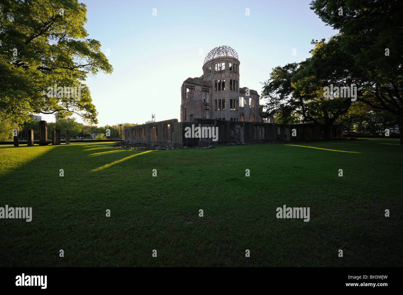 Genbaku Domu (Hiroshima Peace Memorial, aka the Atomic Bomb Dome or A-Bomb Dome). Hiroshima ...