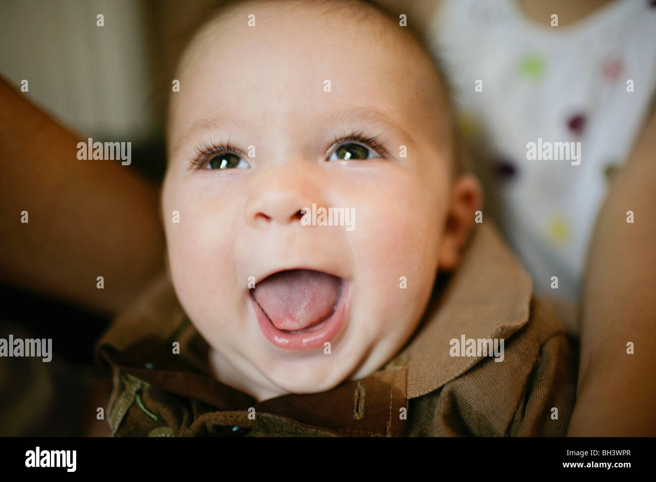 A portrait of a young baby Stock Photo - Alamy