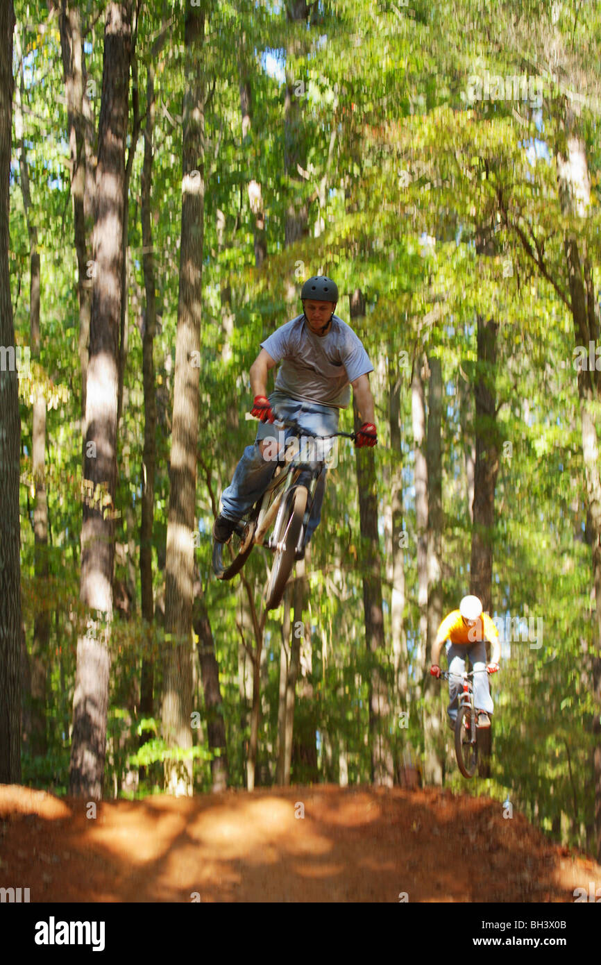Leaping on the bike hi-res stock photography and images - Alamy
