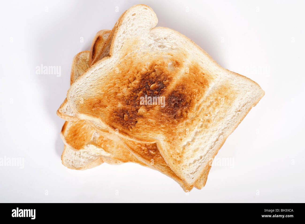 Slices of toast Stock Photo - Alamy