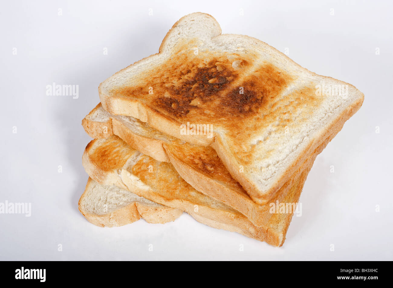 Slices of toast Stock Photo - Alamy