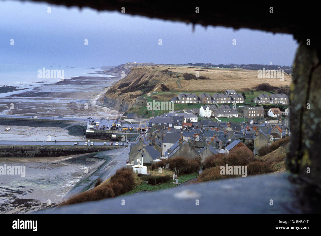 GERMAN BLOCKHOUSE, PORT-EN-BESSIN, SITE OF THE JUNE 6, 1944 D-DAY ...