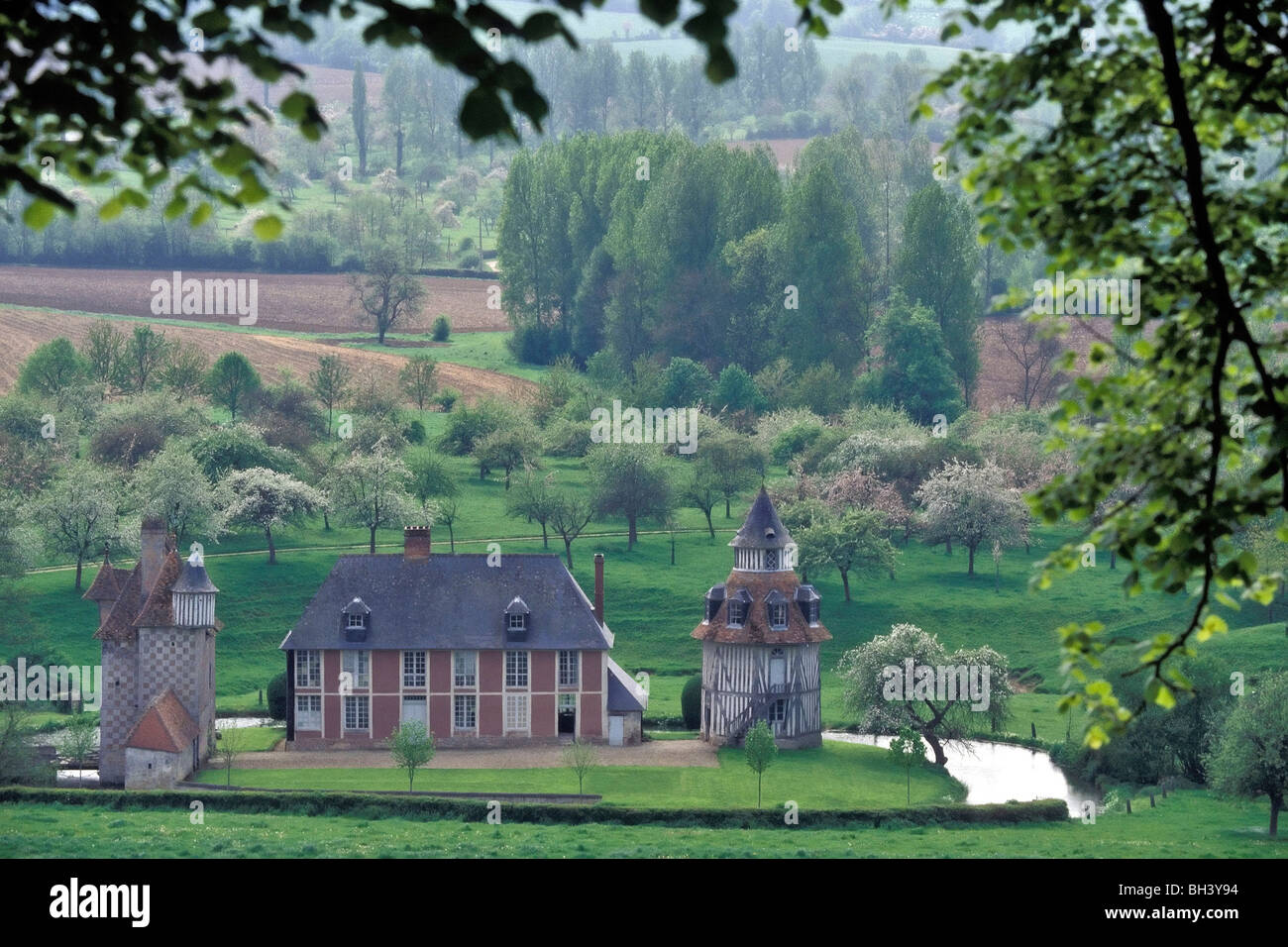 Normandy orchards france hi-res stock photography and images - Alamy