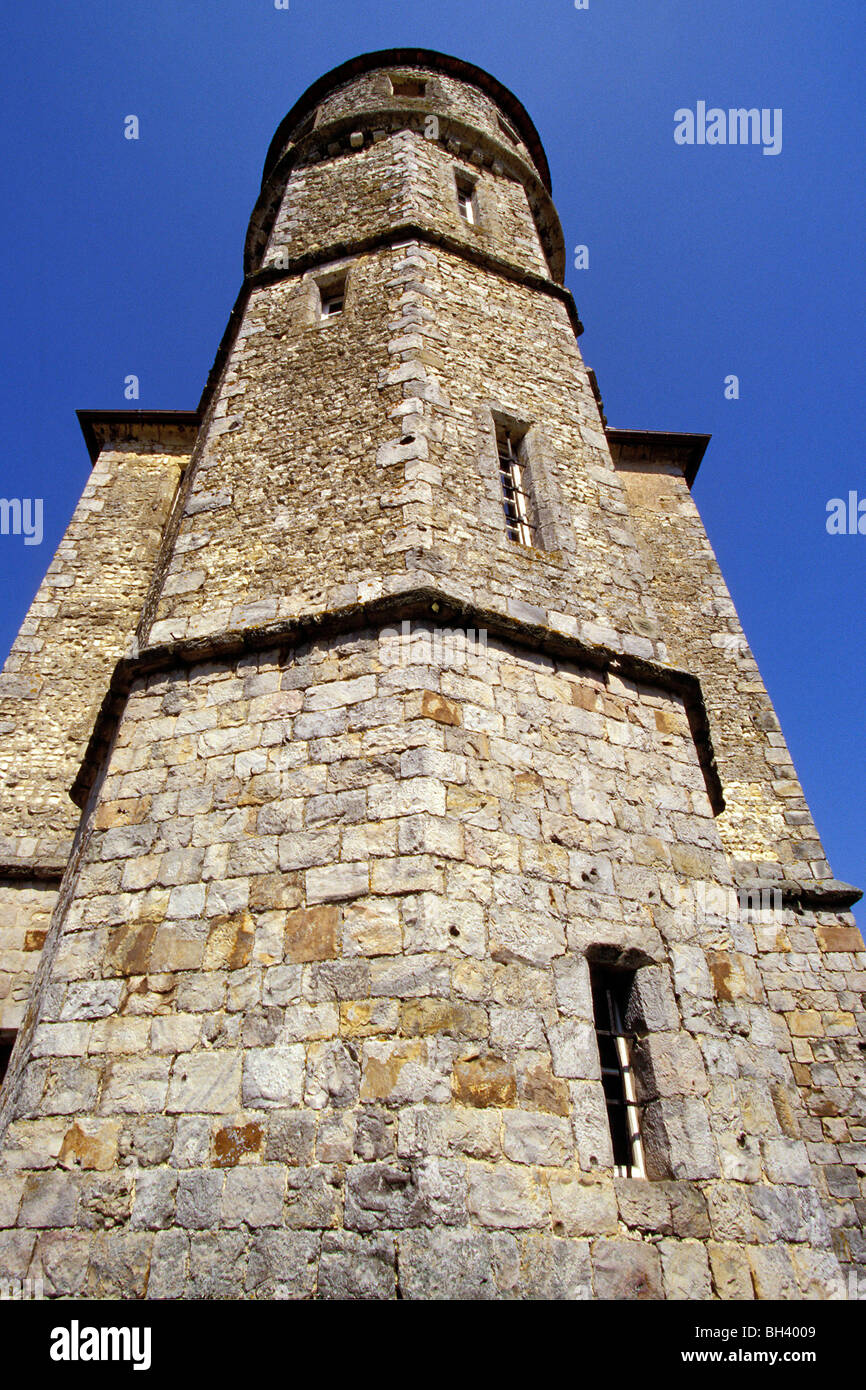 TURRET OF THE CHATEAU DE VASCEUIL, EURE (27), NORMANDY, FRANCE Stock ...