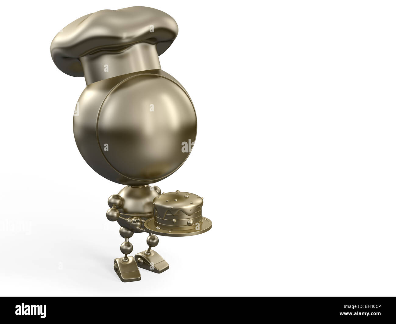 Gold dish Cut Out Stock Images & Pictures - Alamy