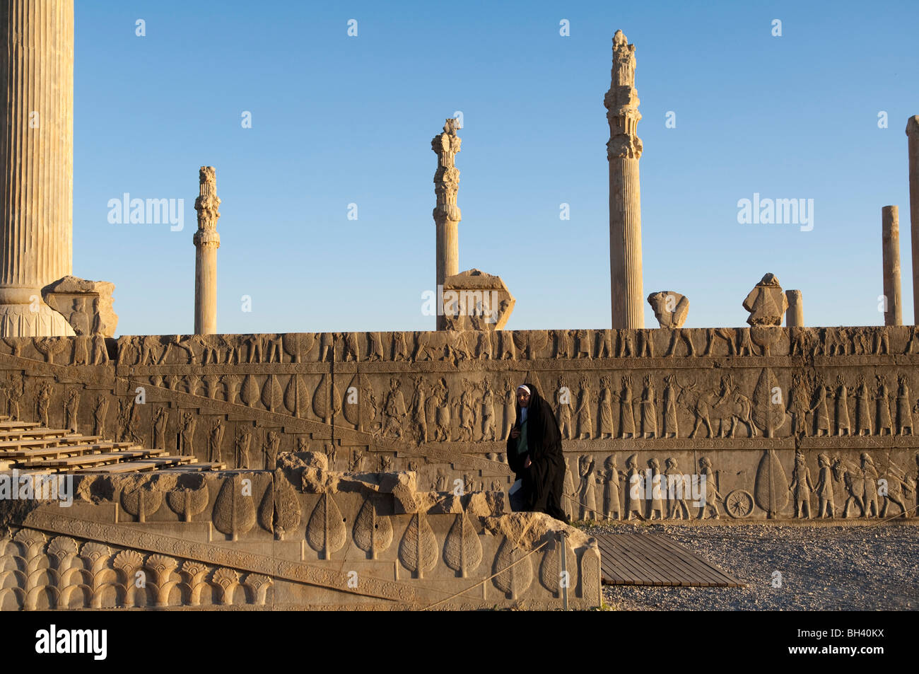 IRAN, Persepolis , Takht-e Jamshid ,The ceremonial capital of the ...