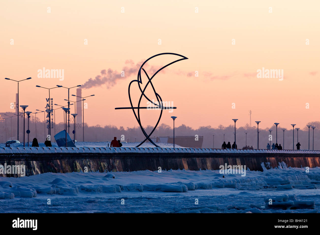 Charles Leroux memorial in Tallinn, Estonia Stock Photo - Alamy