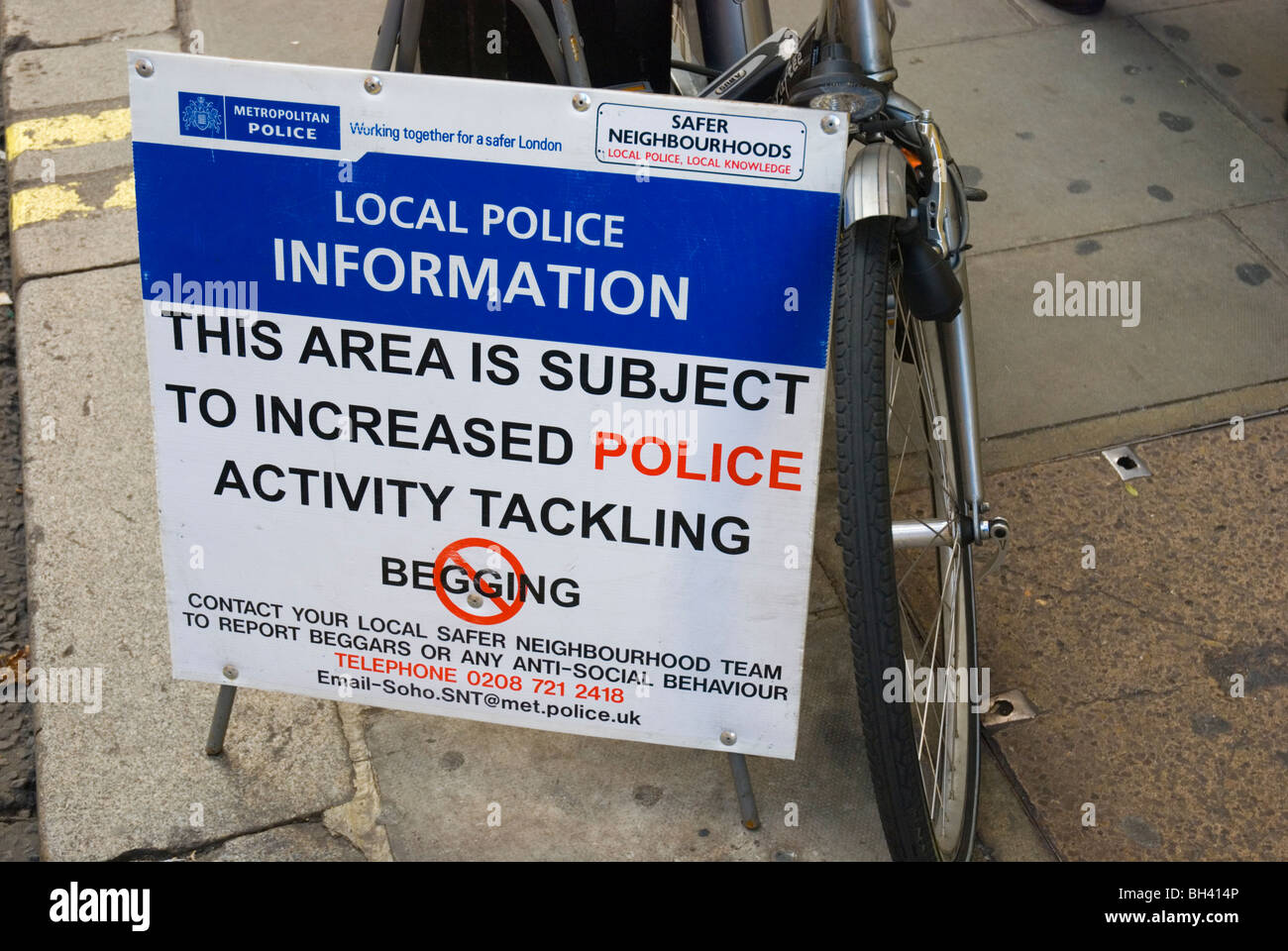 Sign Old Compton Road Soho London England UK Europe Stock Photo - Alamy