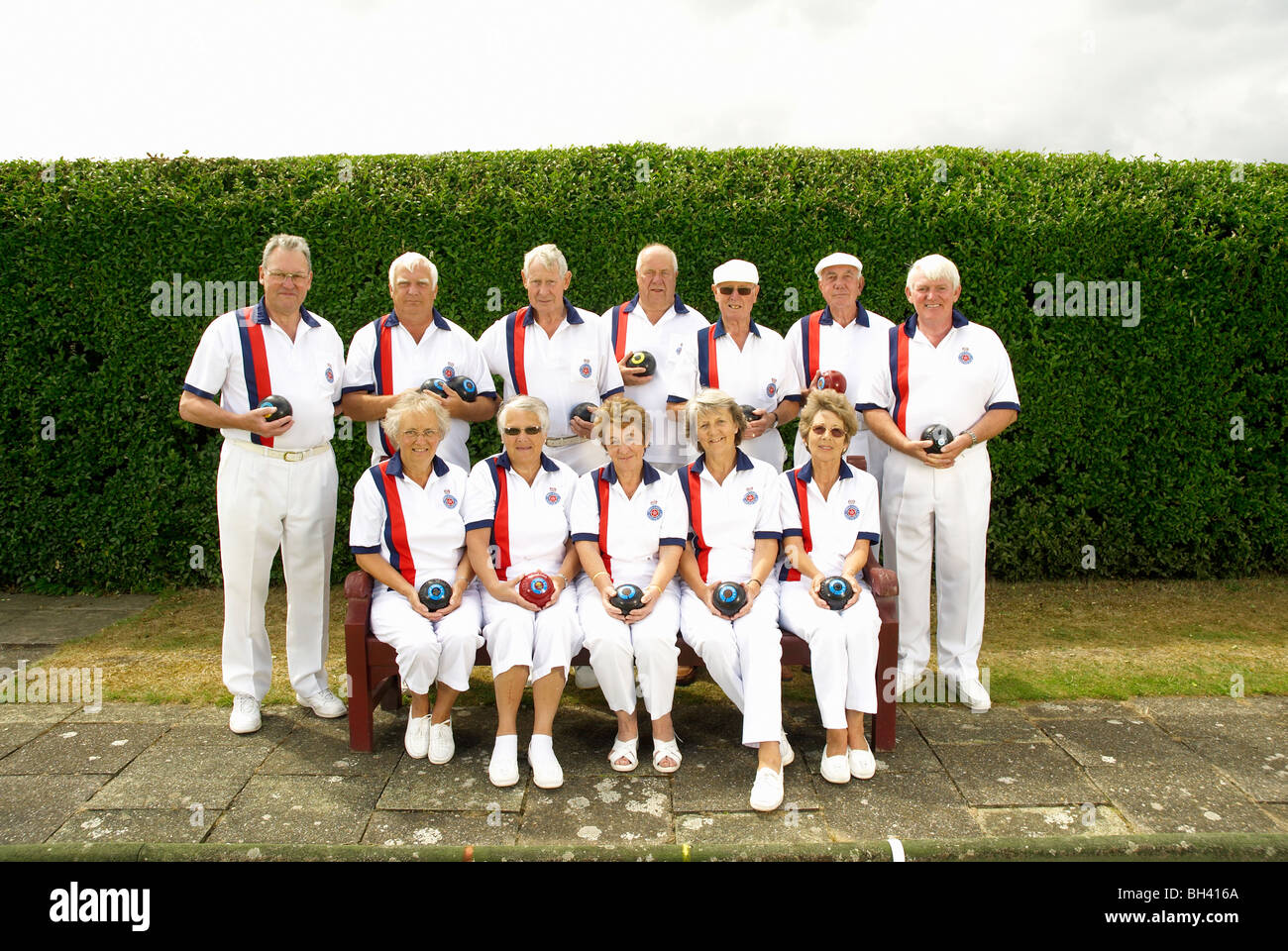 bowls team shot Stock Photo - Alamy
