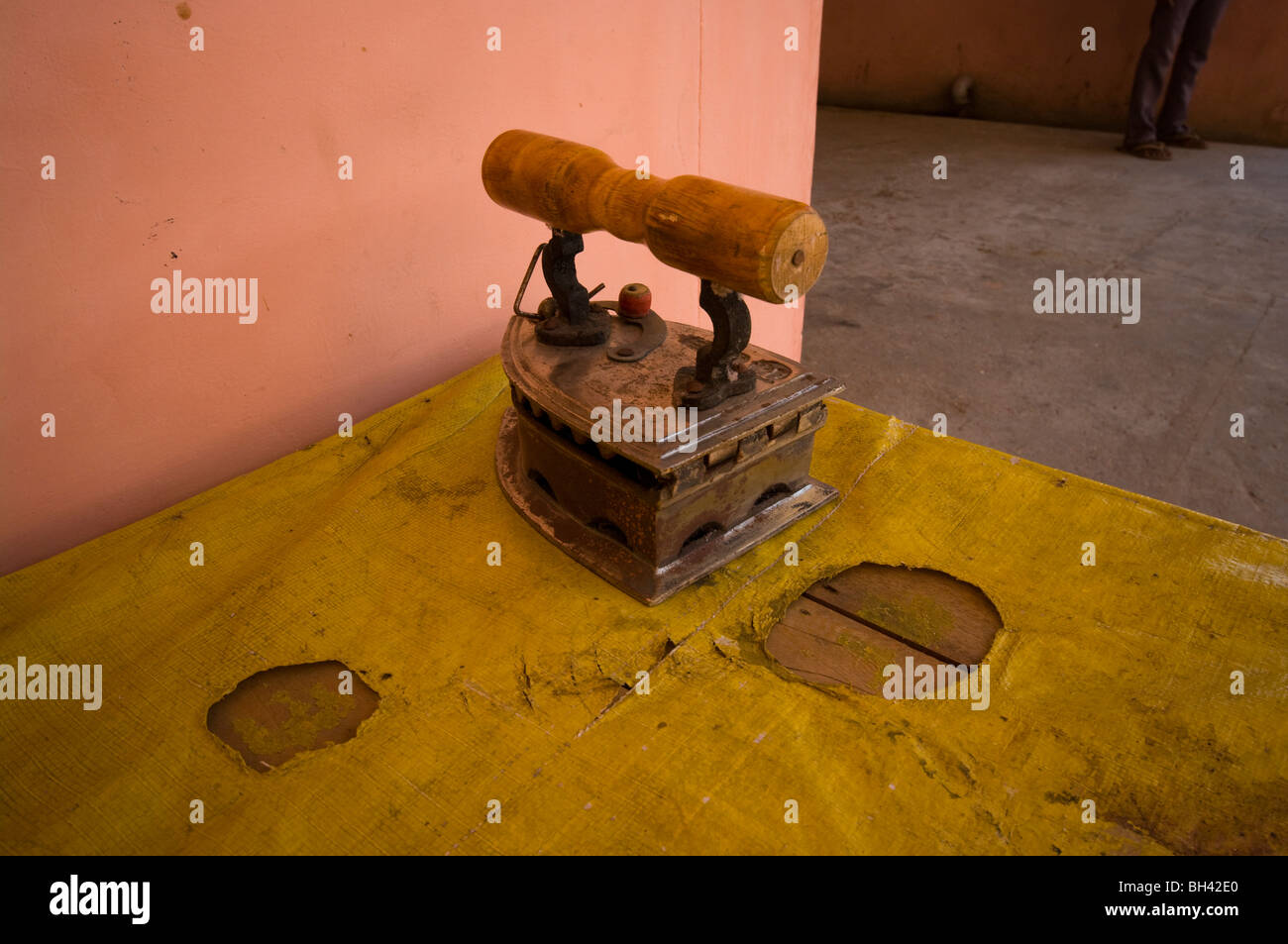 Old Indian iron Stock Photo - Alamy