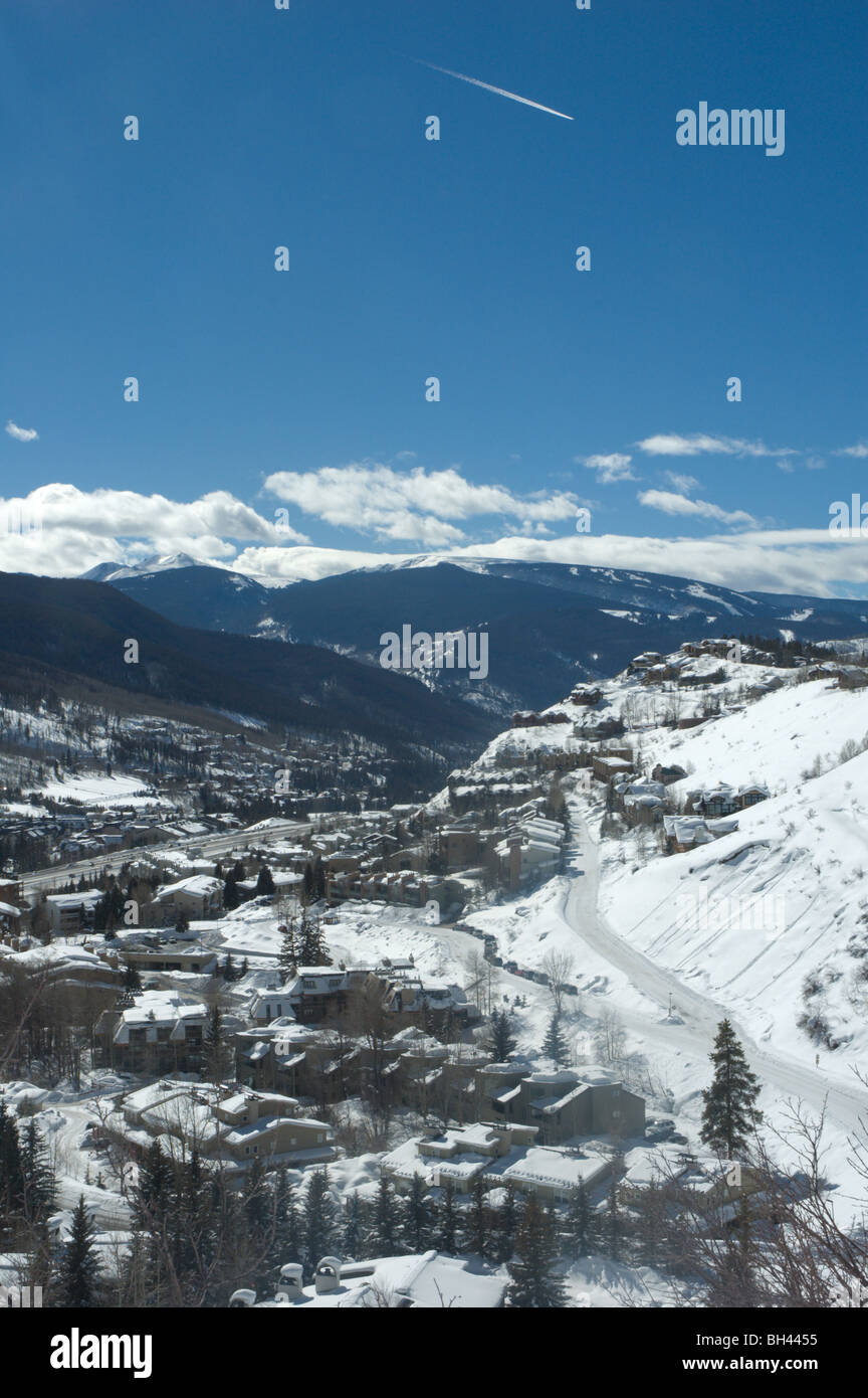 Vail, Colorado in winter Stock Photo - Alamy