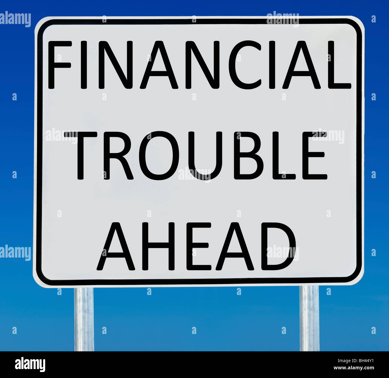 Sign for financial place hi-res stock photography and images - Alamy