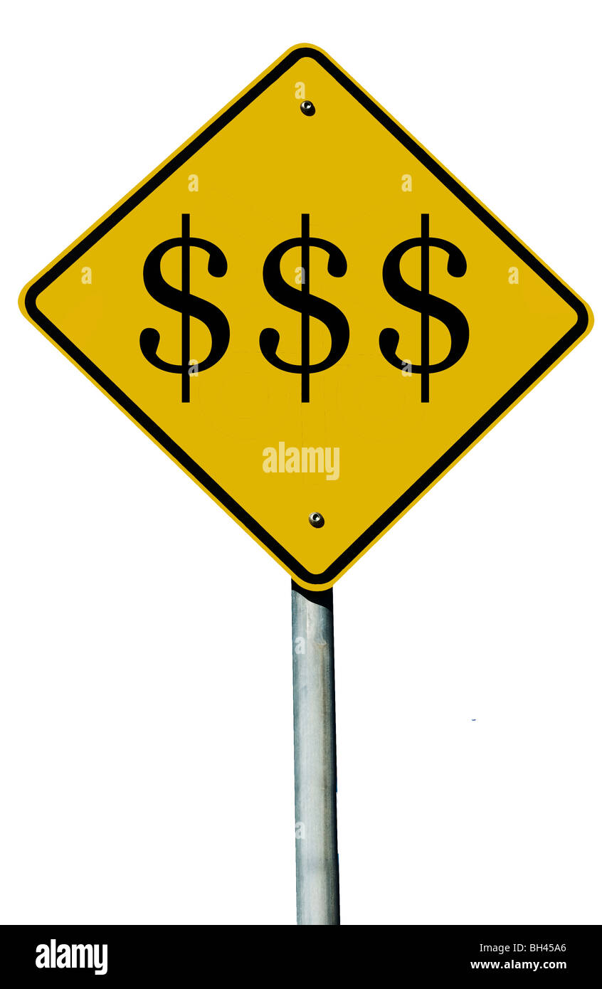 Money Sign With Street Signs Santa Fe Installs Signs At Busy