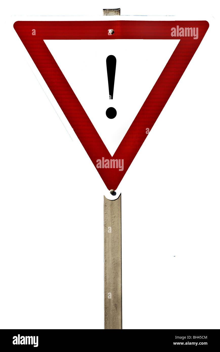 Road sign red triangle exclamation hi-res stock photography and images ...